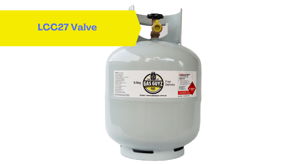 BBQ Gas and Cylinder - 8.5kg. BBQ gas Home delivery.